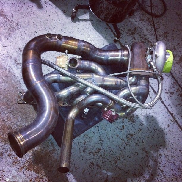 E36 FS: AR Design Twinscroll T4 top mount manifold and dump tubes / TRM ...