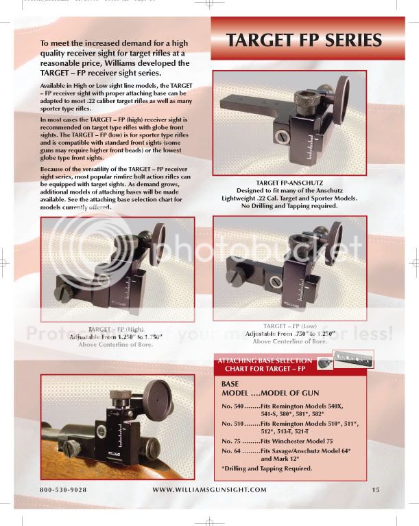 Help with sights on my 512 -Williams sights | Rimfire Central Firearm Forum