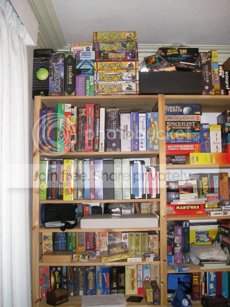 Game shelves?
