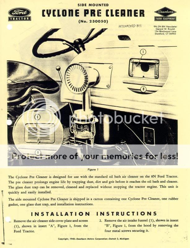 Cyclone Air Breather | Yesterday's Tractors Forums