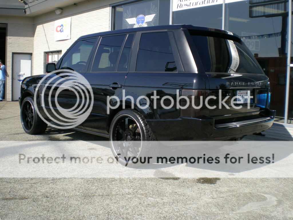 2004 Range Rover Blacked Out