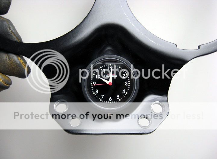 DIY Formotion clock on stock VDO instrument bracket, pics | Triumph Rat ...