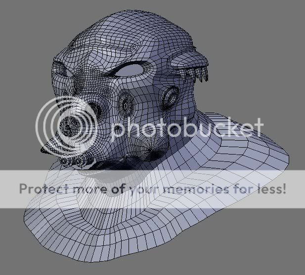 Cyborg-Alien Head - Finished Projects - Blender Artists Community