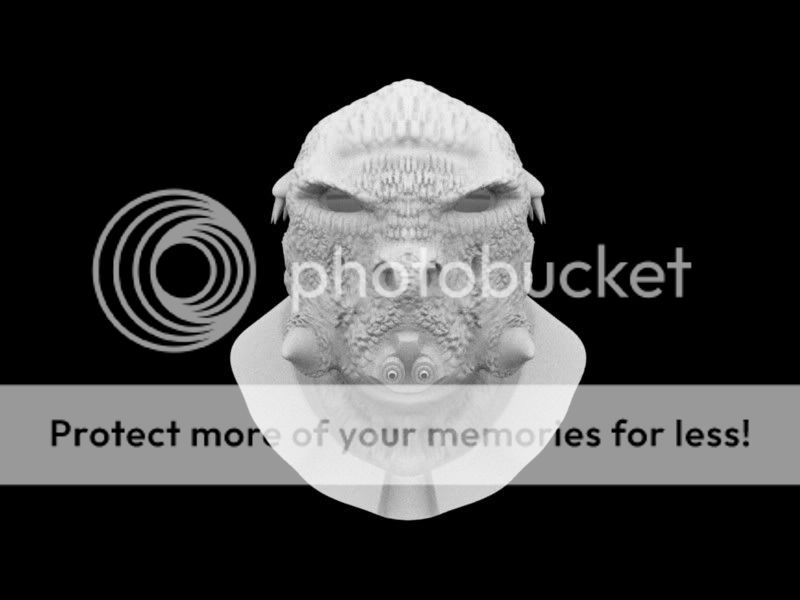 Cyborg-Alien Head - Finished Projects - Blender Artists Community